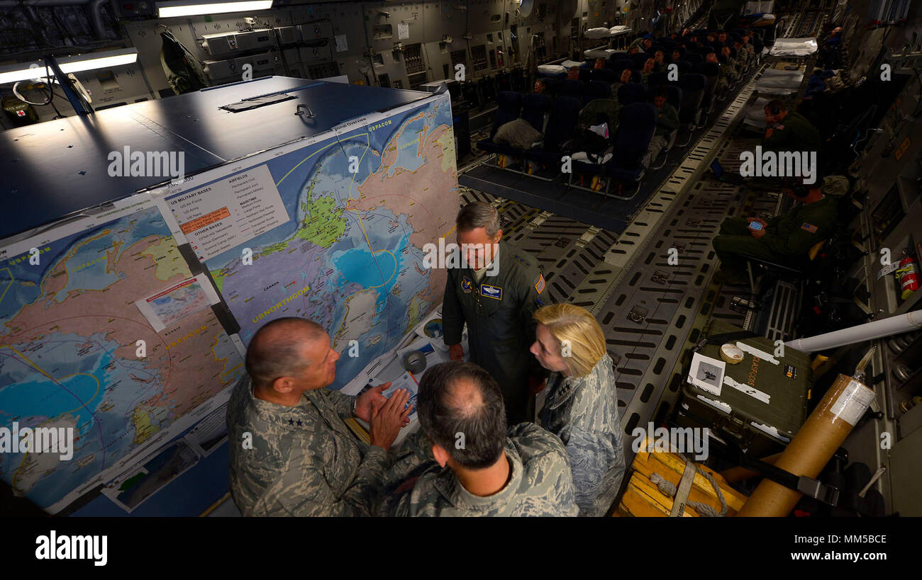 Members of the Air Staff and Air Force Major Commands review Arctic ...