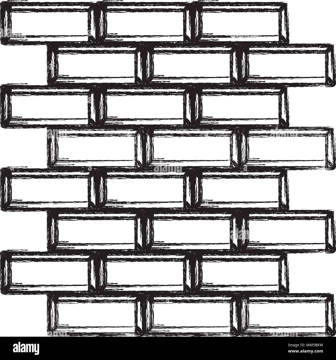 grunge wall structure brick block texture Stock Vector Image & Art - Alamy