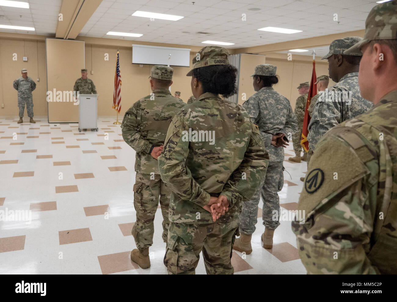Lieutenant Colonel Louisa R. Bargeron takes command of the 1192th ...