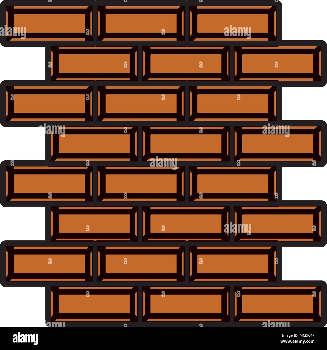 Stucco bricks Stock Vector Images - Alamy