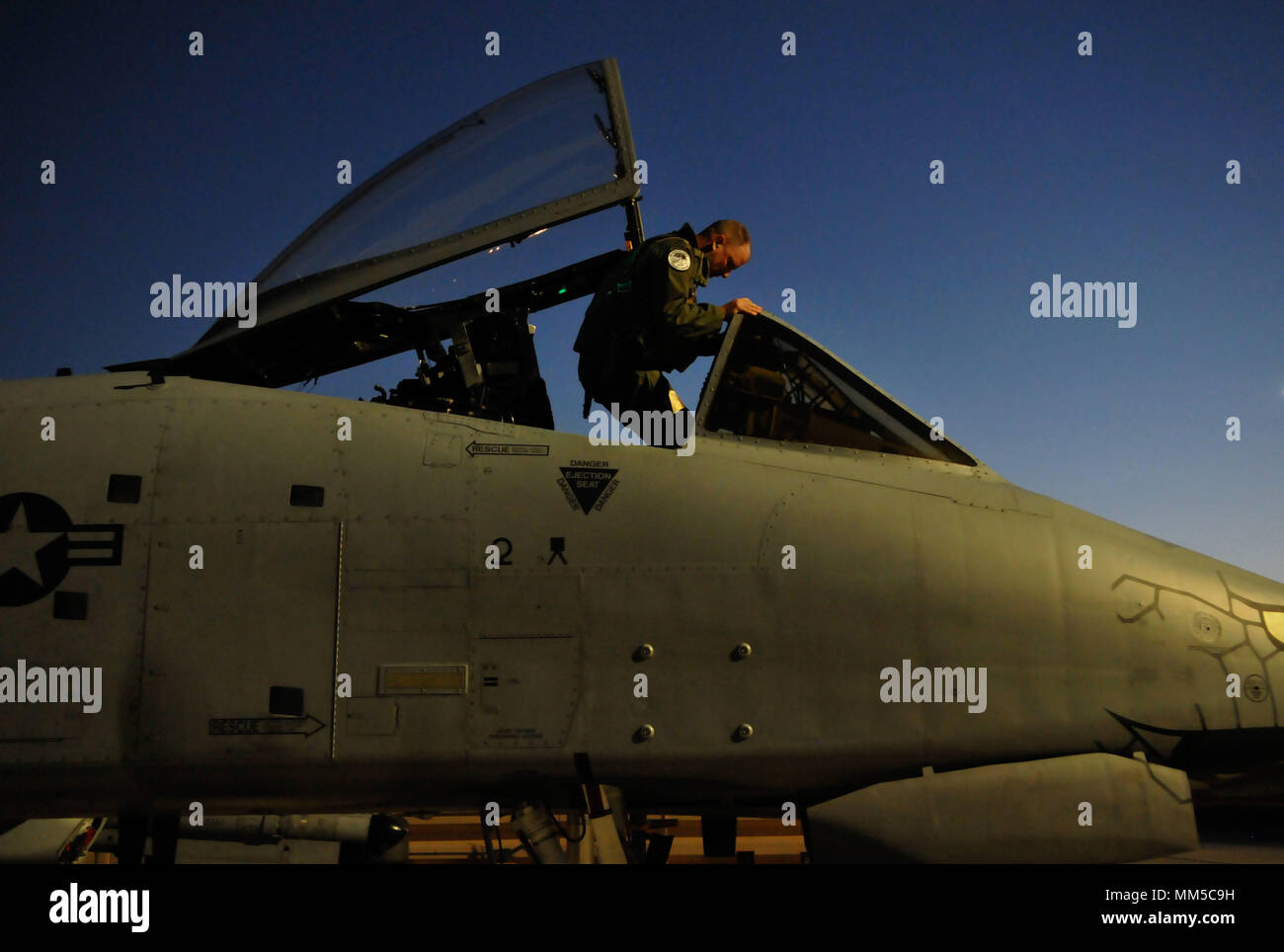 Col Kyle Noel, 122nd Fighter Wing Vice Commander, prepares for an early ...