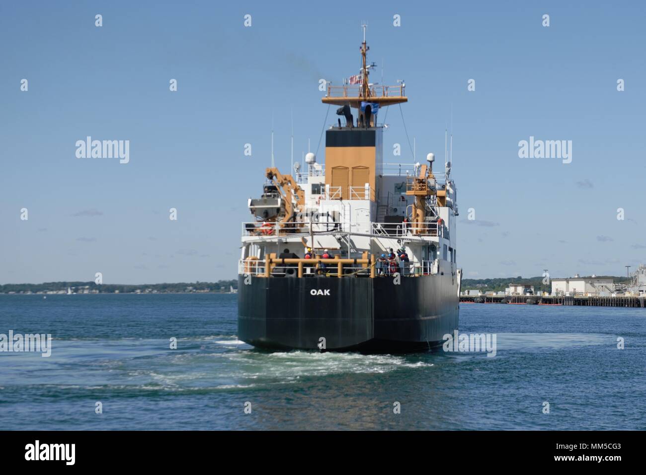 Coast Guard cutter Oak deploys for the south to assist with Hurricane ...
