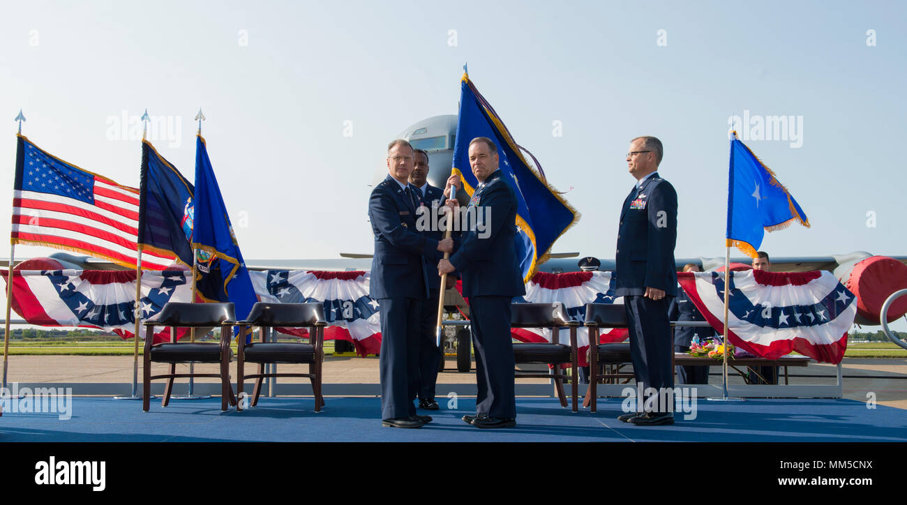 Col. Mark S. Larson assumes command of the 914th Air Refueling Wing by ...