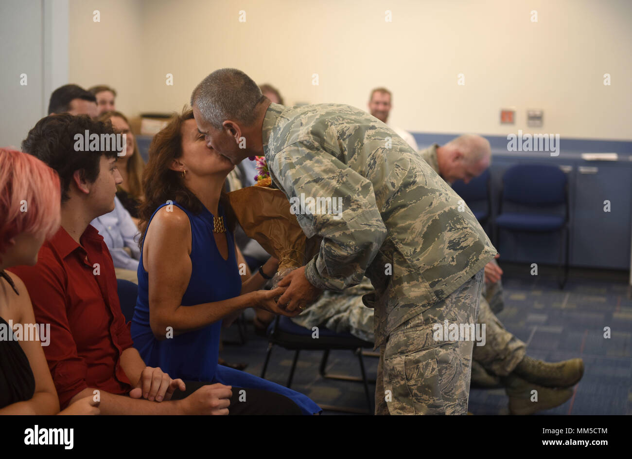 U.S. Air Force Col. Eric Neumann, deputy commander for the 245th Civil ...