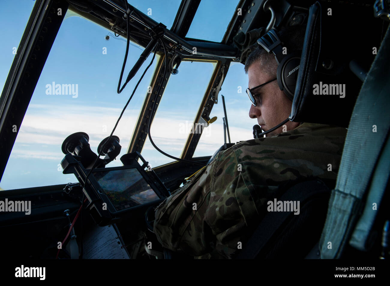 Maj. Christopher Nance, pilot with the California Air National Guard ...