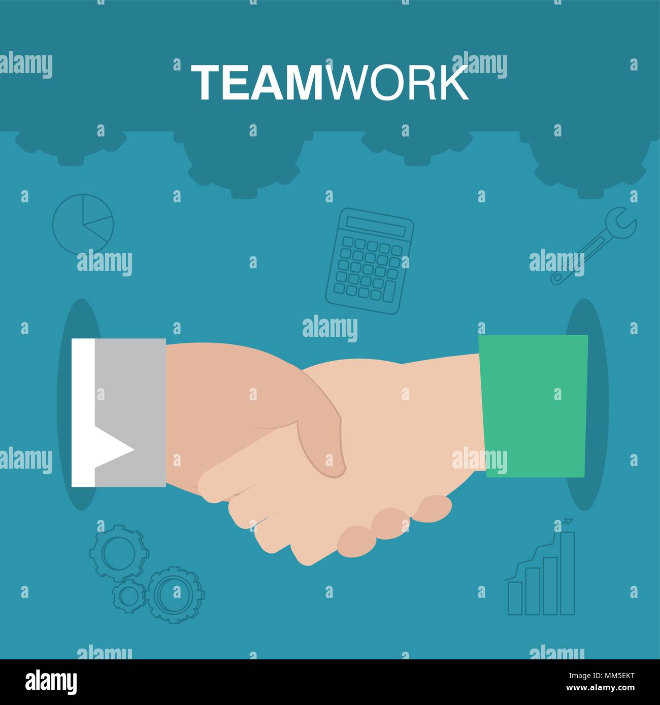 Business teamwork concept Stock Vector Image & Art - Alamy