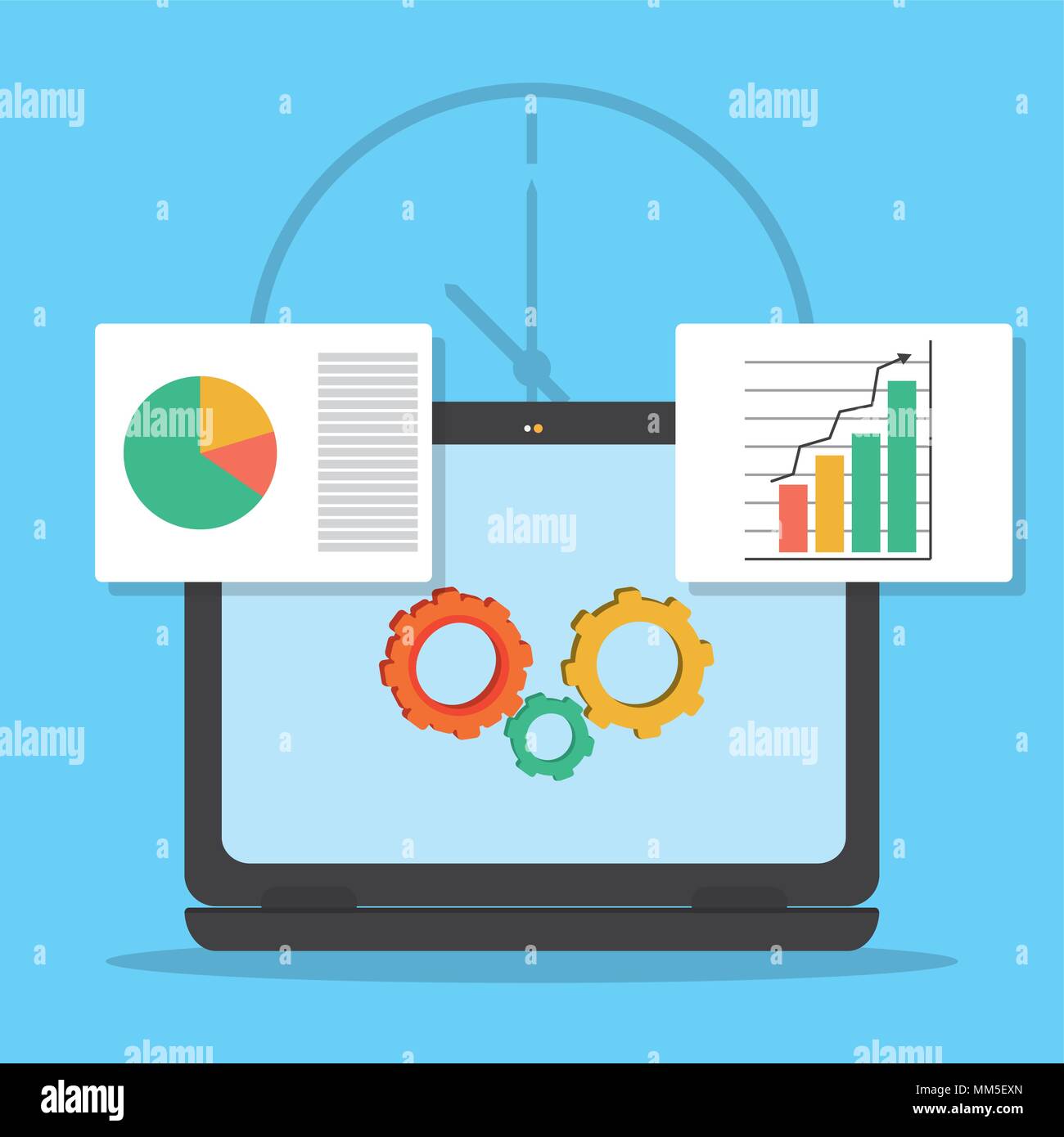 Office elements concept Stock Vector Image & Art - Alamy