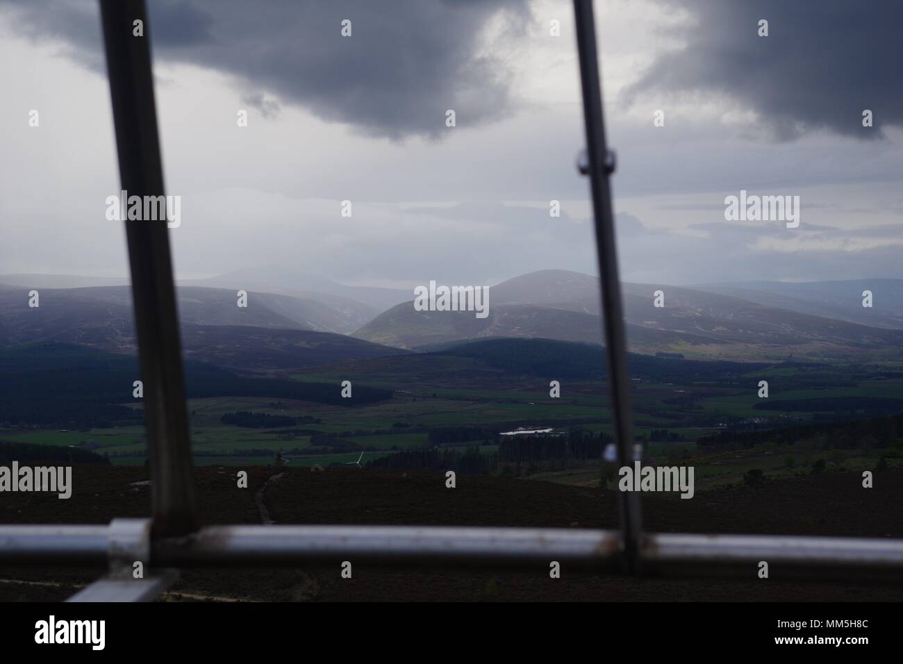 Scolty Tower, Scolty Woodland Park, Banchory, Aberdeenshire. May, 2018 ...
