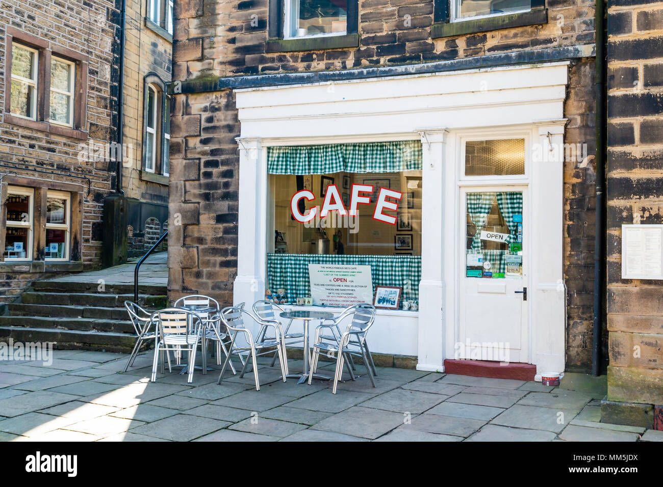 Cafe used in The Last of the Summer Wine, location is Holmfirth ...