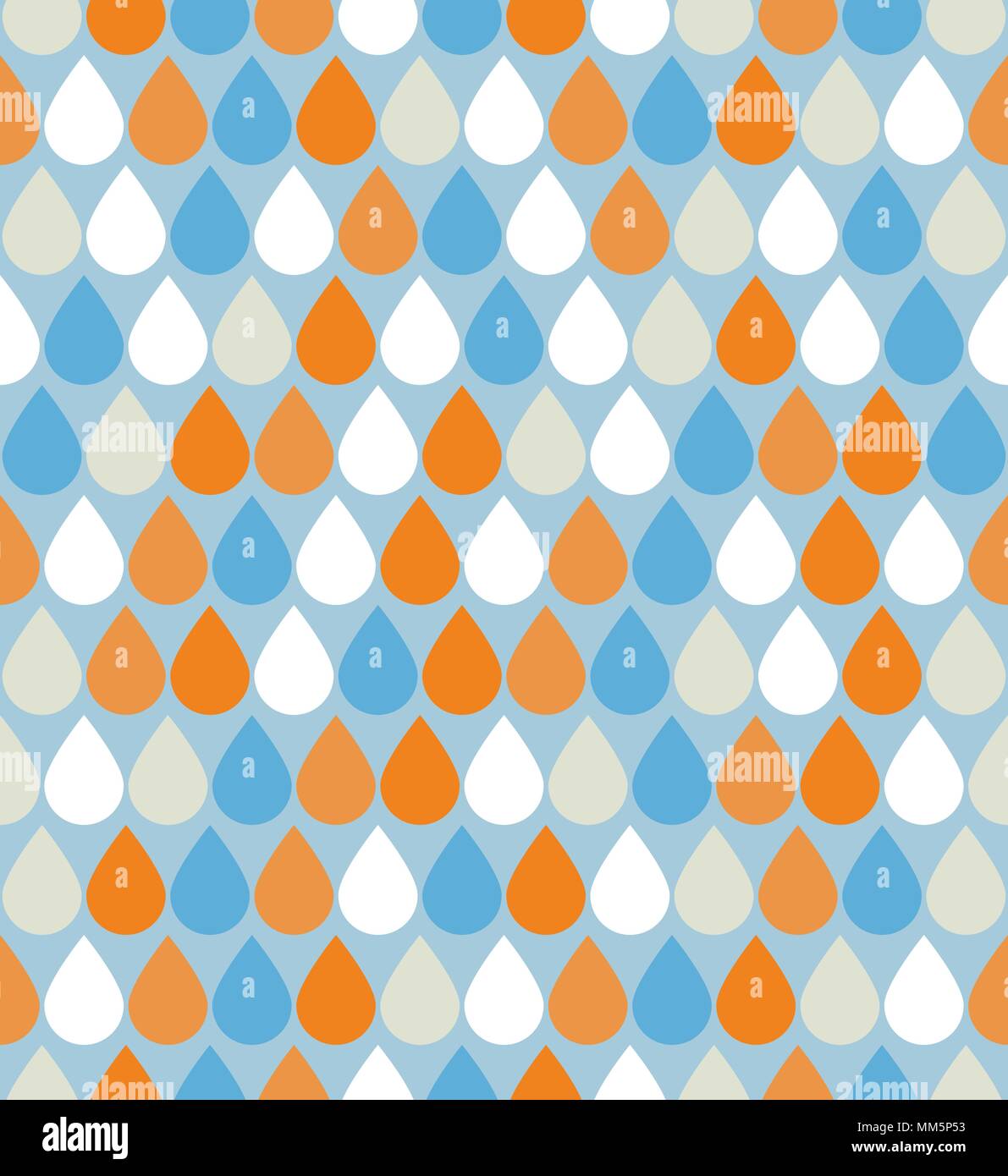 seamless water drops background. Raindrop wet weather vector ...