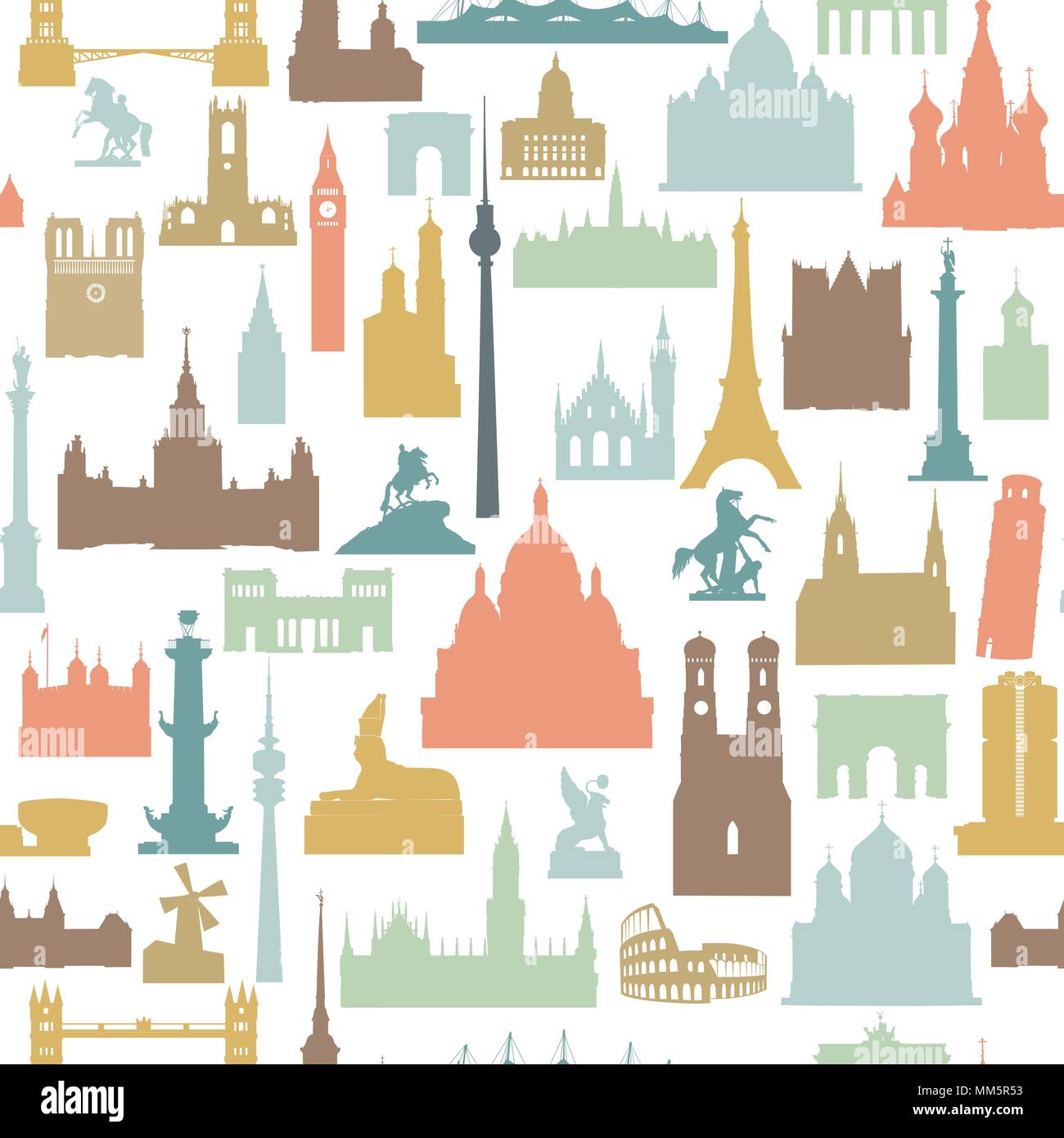 Paris to rome Stock Vector Images - Alamy