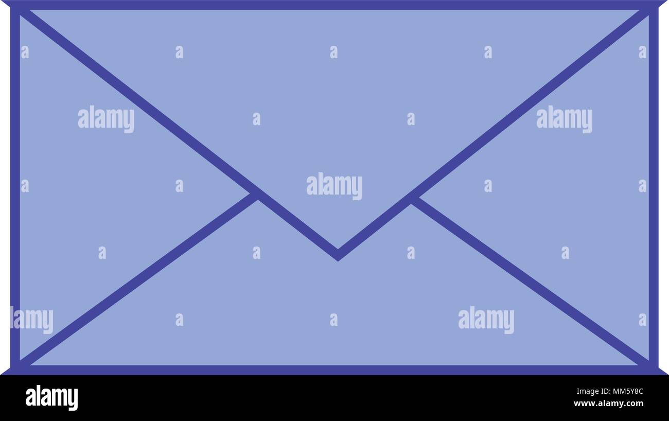 email message envelope communication letter vector illustration Stock ...