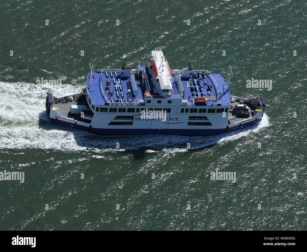 Isle of Wight Ferry Stock Photo - Alamy