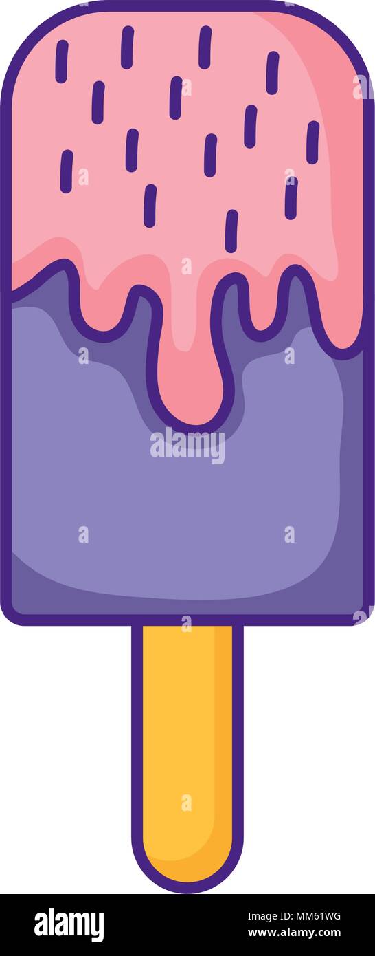 ice cream bar icon over white background, vector illustration Stock Vector Image & Art - Alamy