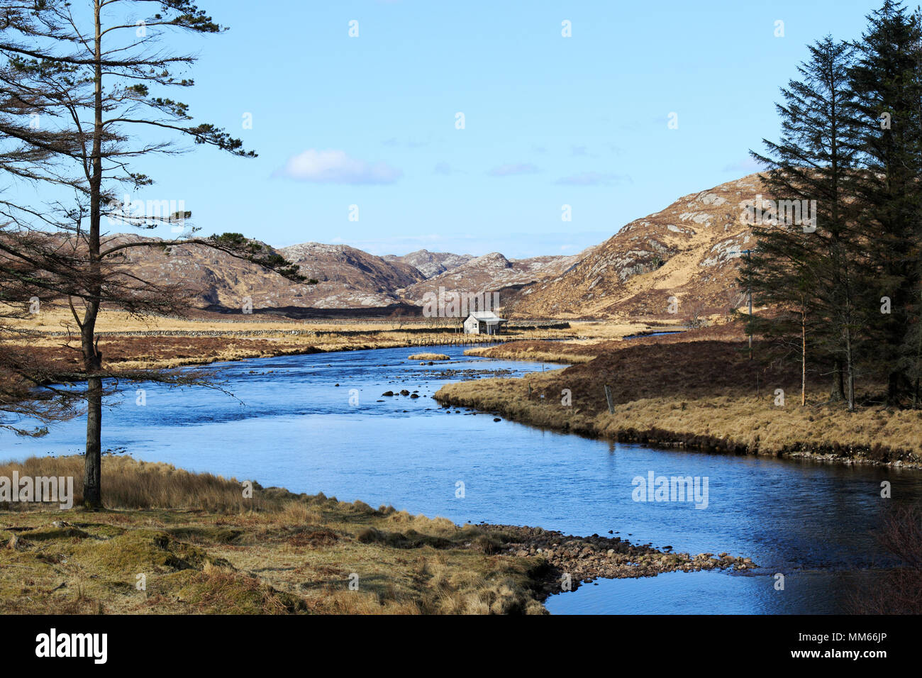River Laxford, Sutherland Stock Photo - Alamy