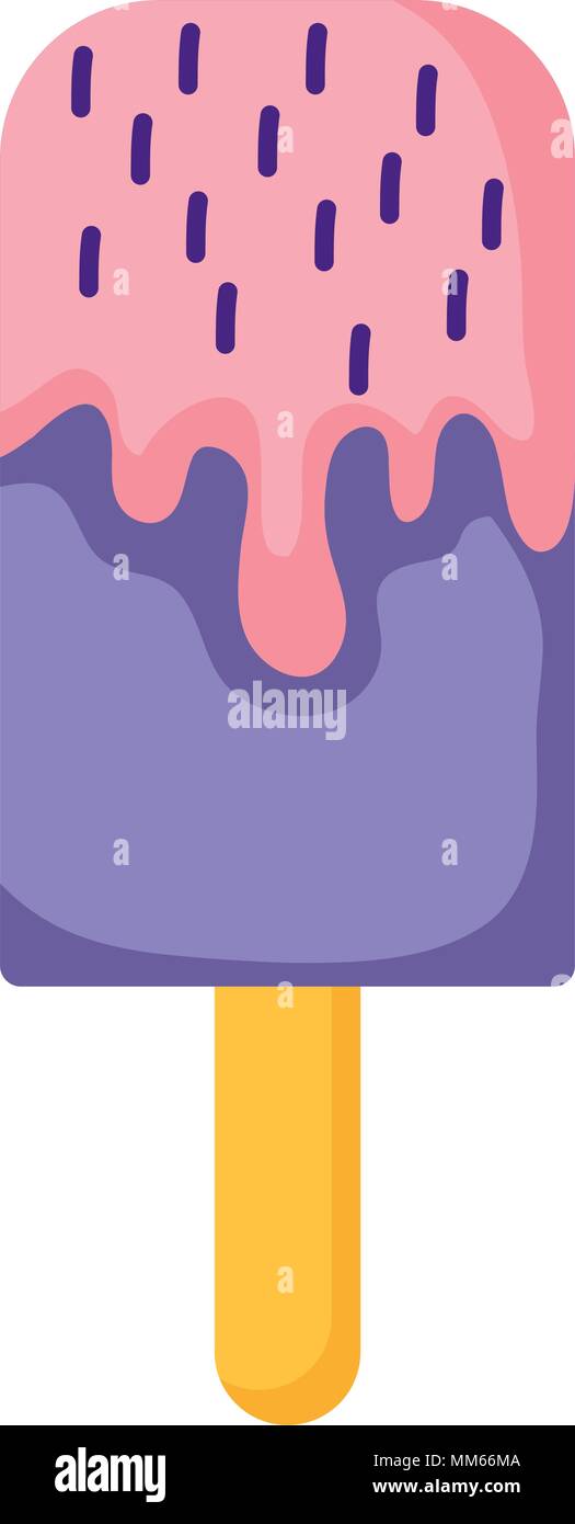 ice cream bar icon over white background, vector illustration Stock Vector Image & Art - Alamy