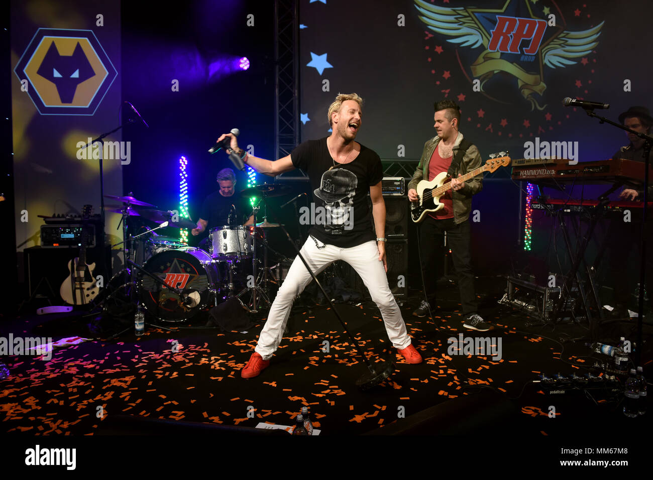 Rick Parfitt Junior and the RPJ band Stock Photo - Alamy