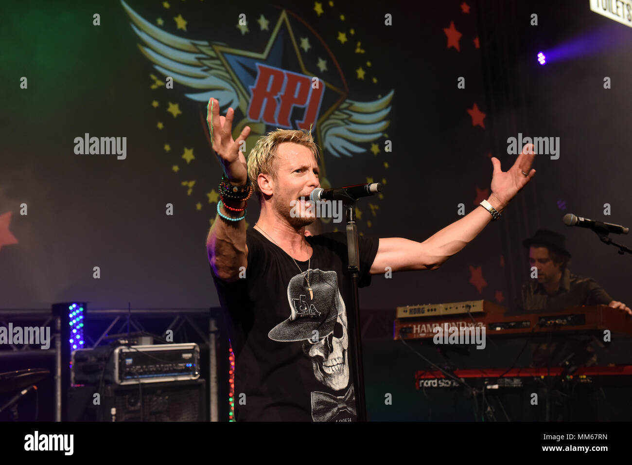 Rick Parfitt Junior and the RPJ band Stock Photo - Alamy