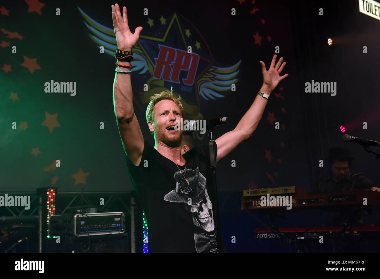 Rick Parfitt Junior and the RPJ band Stock Photo - Alamy