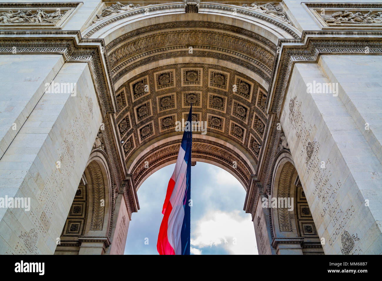 Paris france flag hi-res stock photography and images - Alamy