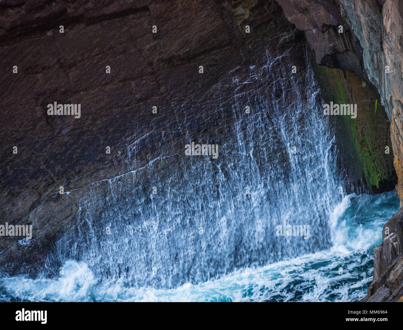 Wild Ocean water from above Stock Photo - Alamy