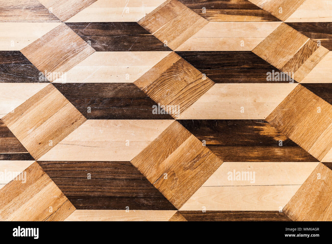 Cube wood pattern background hi-res stock photography and images - Alamy