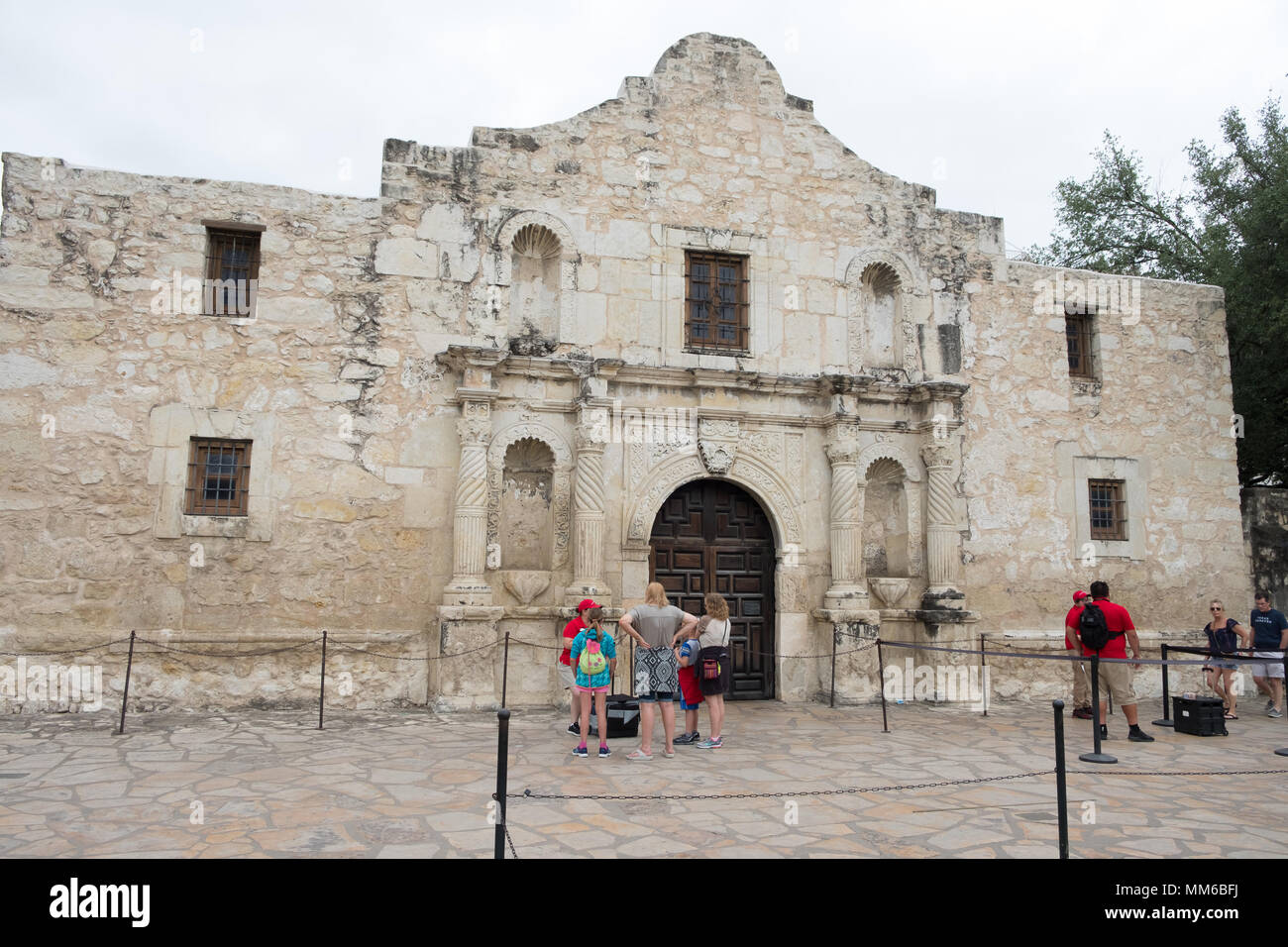 San Antonio, Texas - April 18, 2018: Historical marker of the Battle of ...