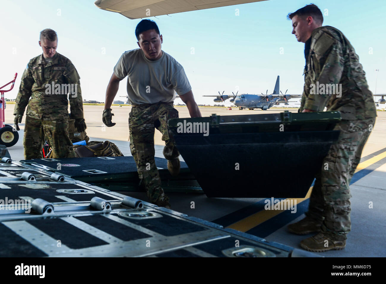 Air Commandos from Cannon Air Force Base, N.M., prepare to provide ...
