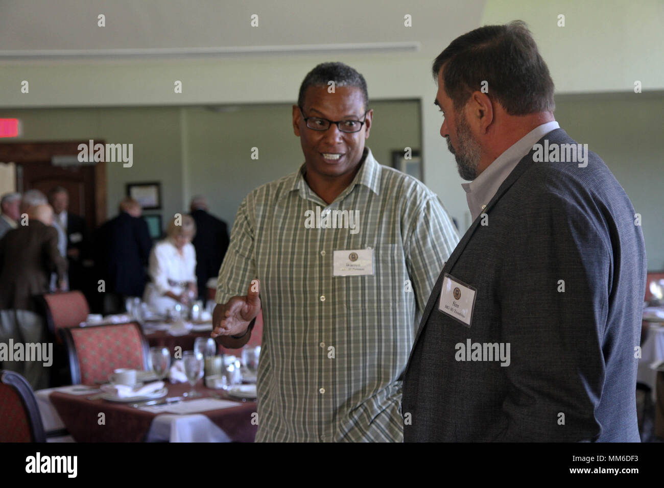 (left) Retired Maj. Gen Warren Patterson, who retired from the Army ...