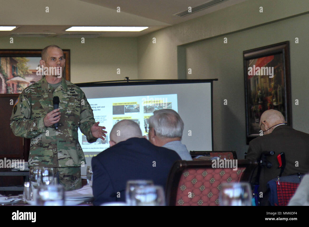 Brig. Gen. Omar Jones IV, the chief of Army public affairs, discusses ...