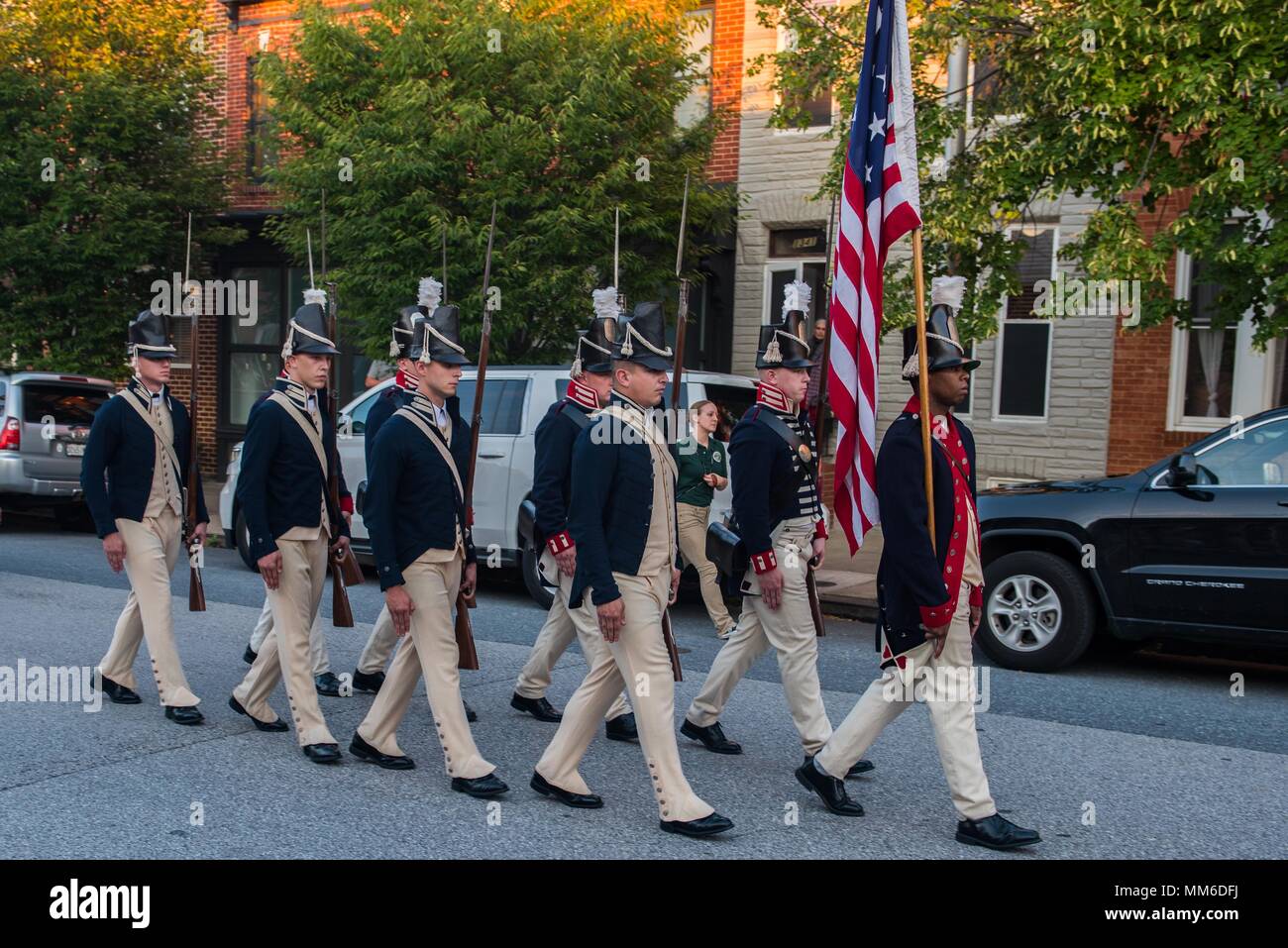 Defenders day parade hi-res stock photography and images - Alamy
