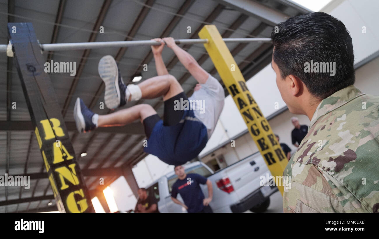 Cadre from the Special Operations Recruiting Center administer and ...