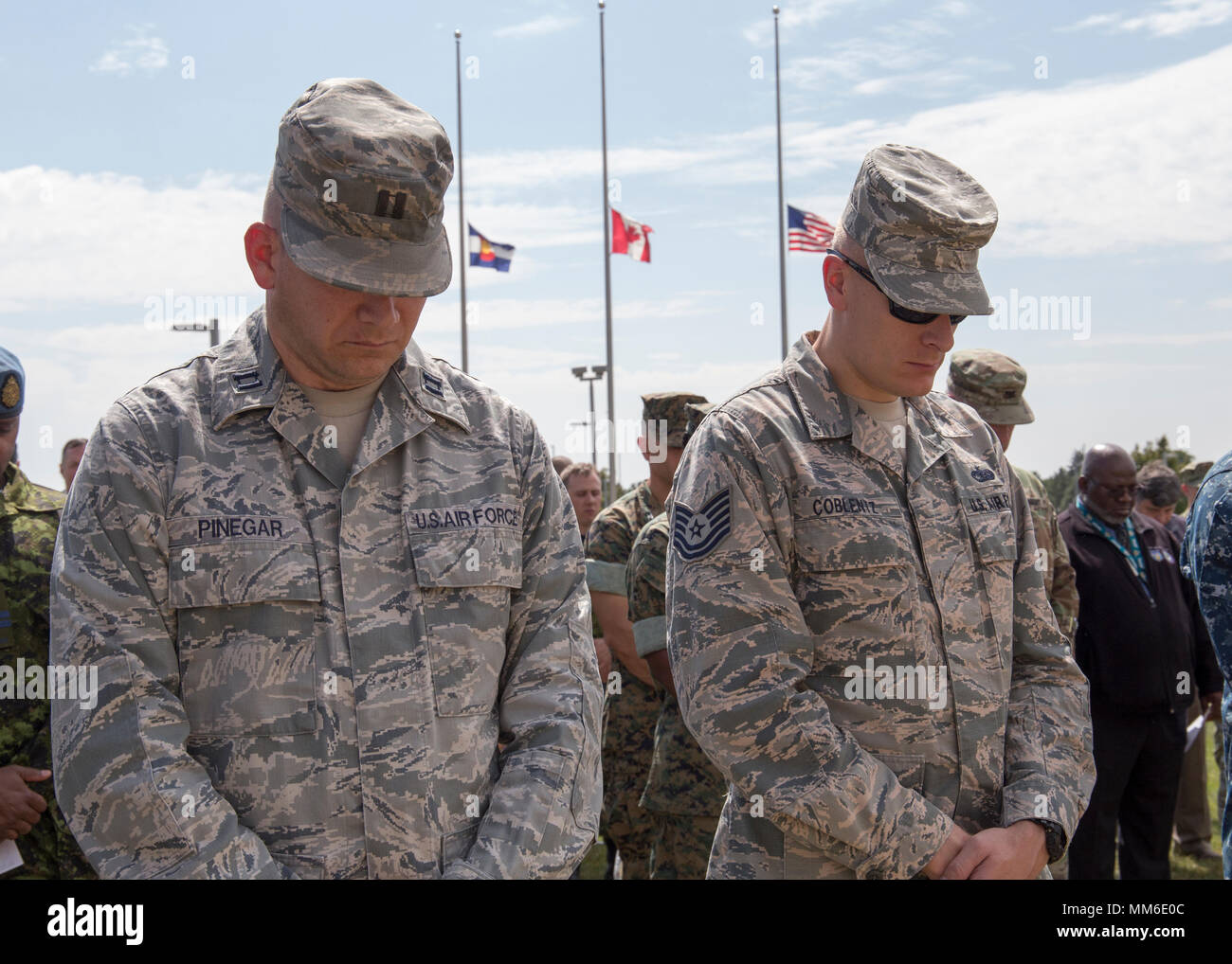 Members of the North American Aerospace Defense Command and U.S ...