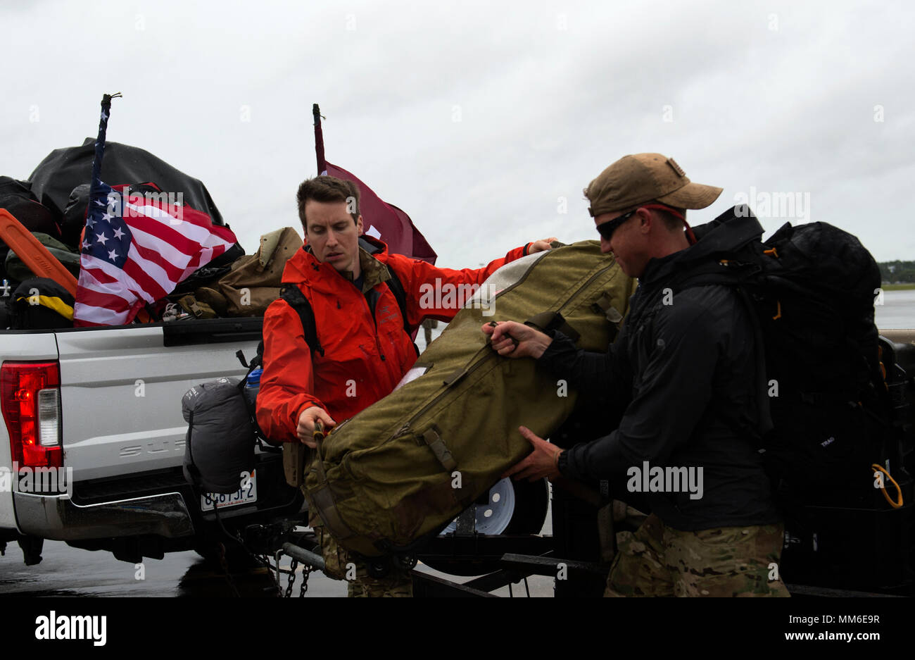 California Air National Guard members with the 129th Rescue Wing ...