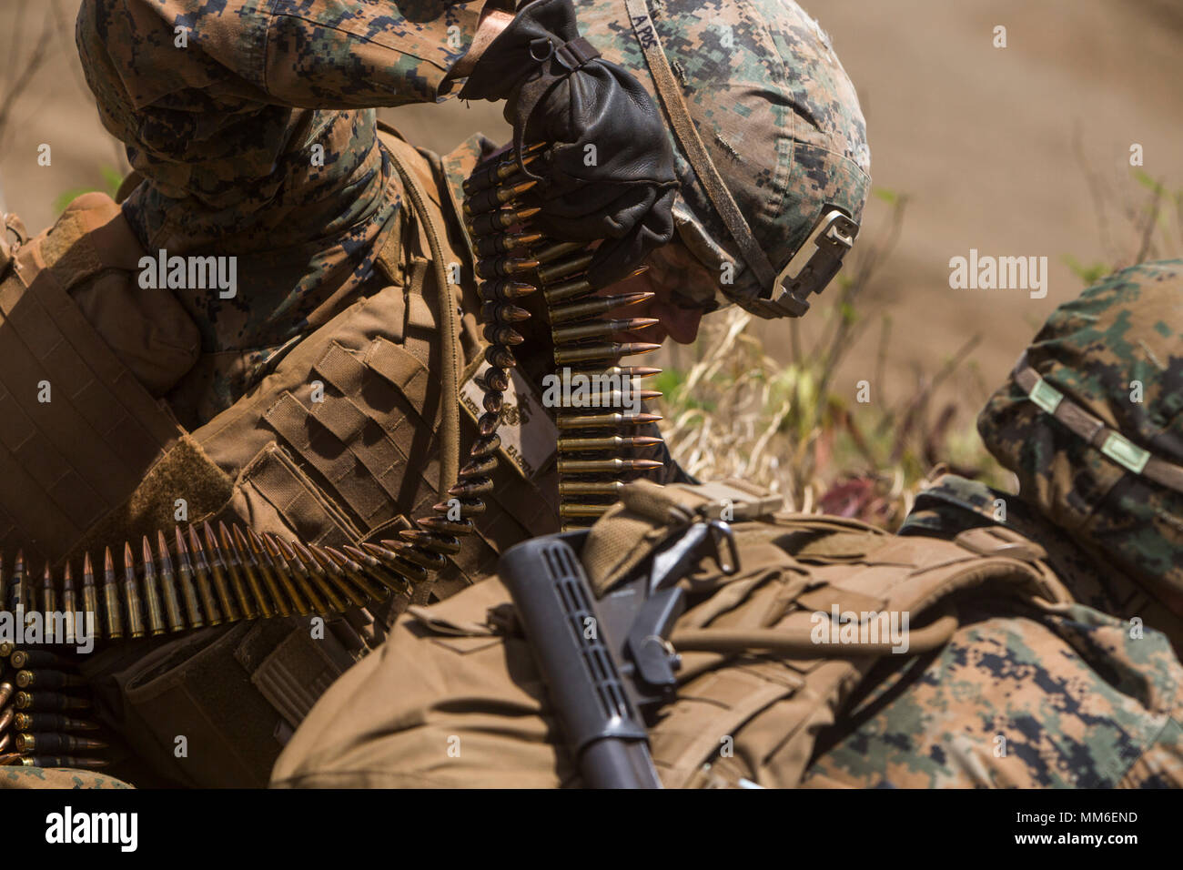 Advanced machine gunner course hi-res stock photography and images - Alamy