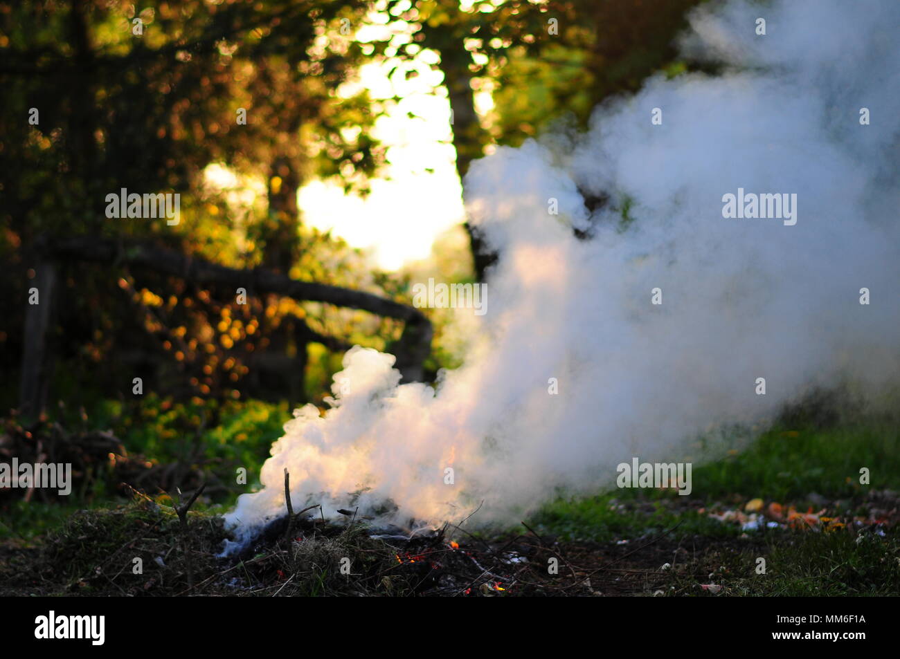 Countryside campfire hi-res stock photography and images - Alamy