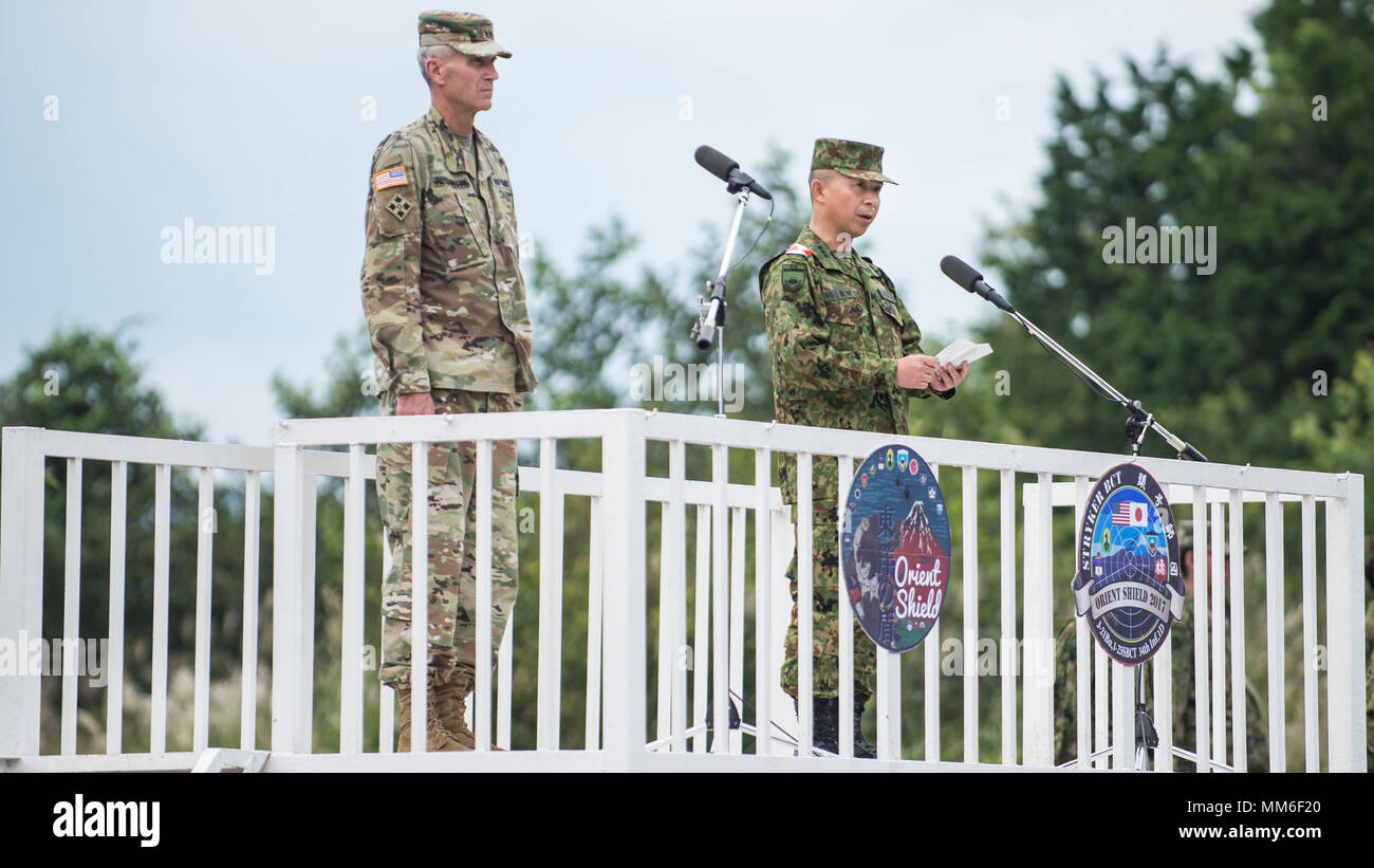 Lt. Gen. Shoichi Shibata, commander, 1st Division, Japan's Eastern Army ...