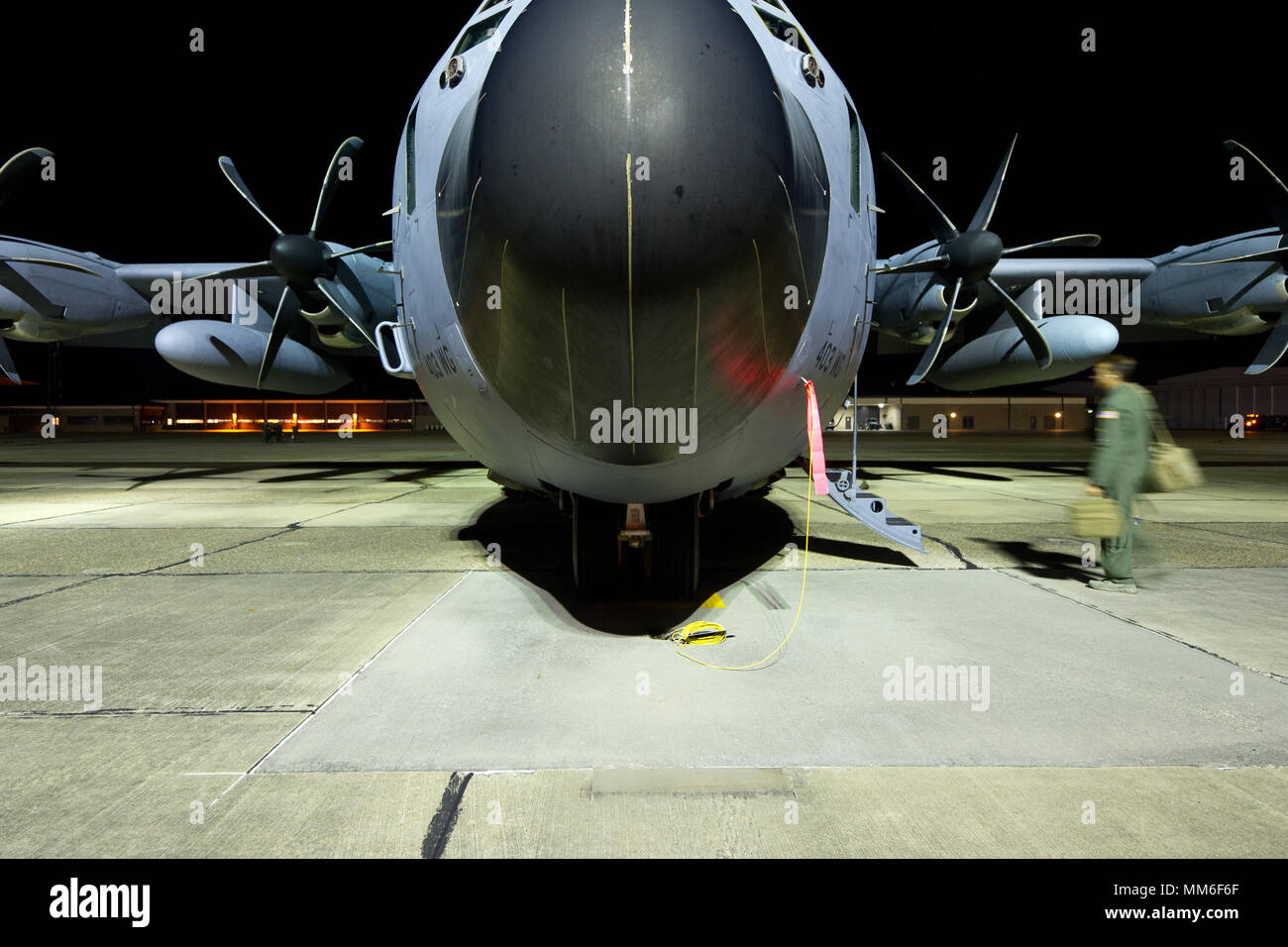 Air Force Reserve aircrew of the 53rd Weather Reconnaissance Squadron ...