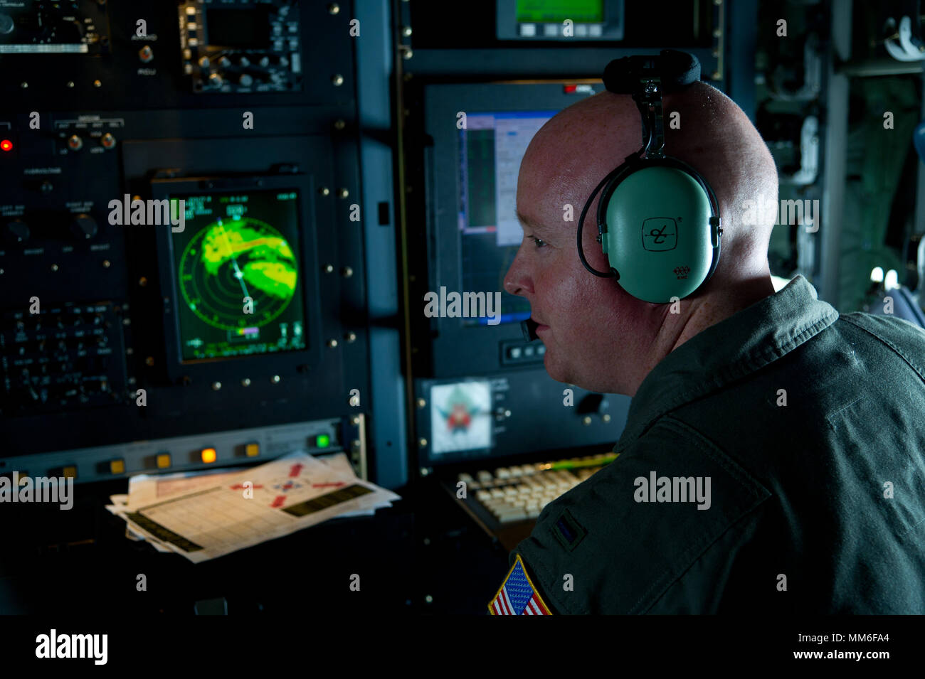 Air Force Reserve 1st Lt. James Carpenter, aerial reconnaissance ...