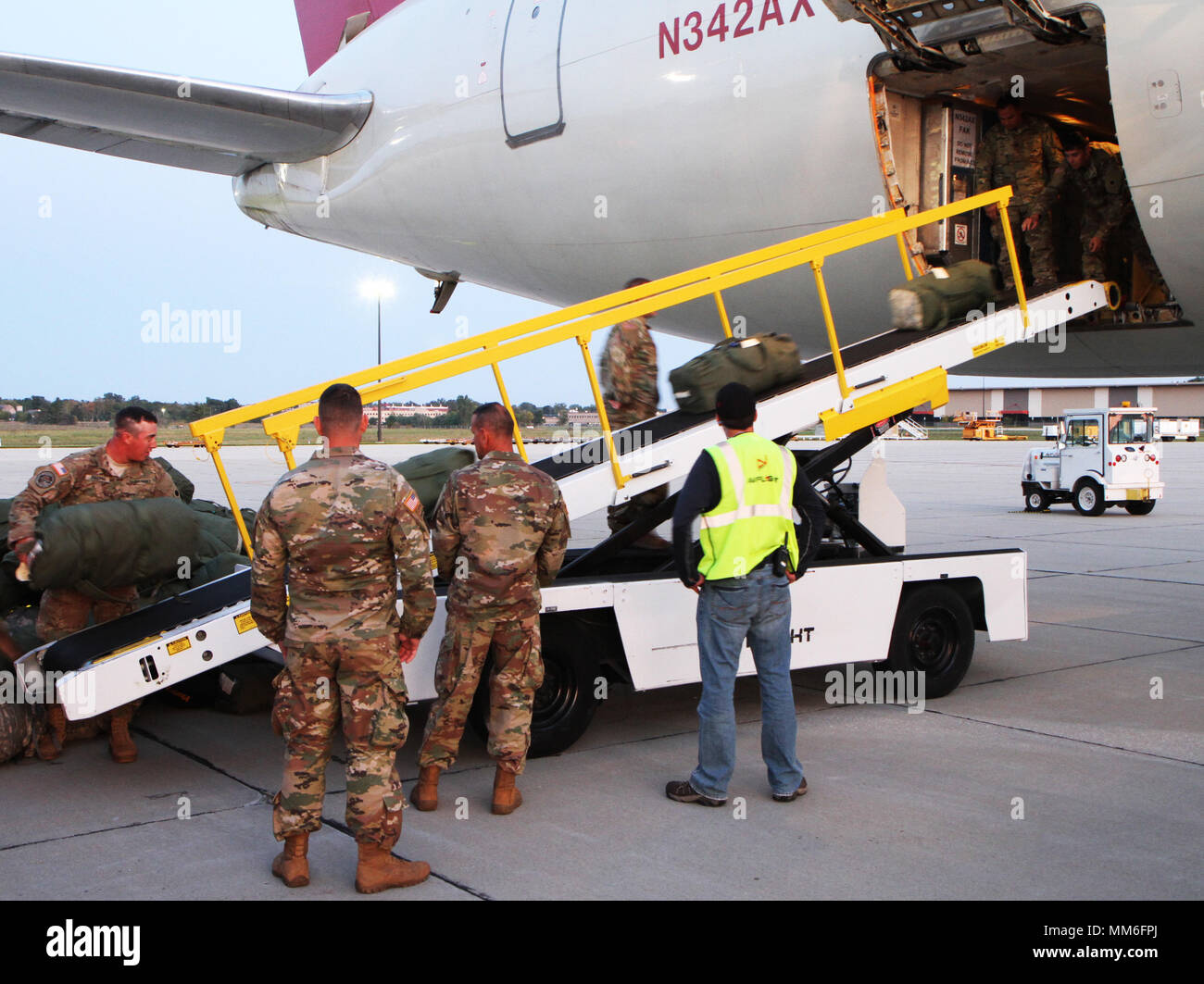 Michigan Army National Guard Sgt. Robert Paepke of Bravo Company 1 ...