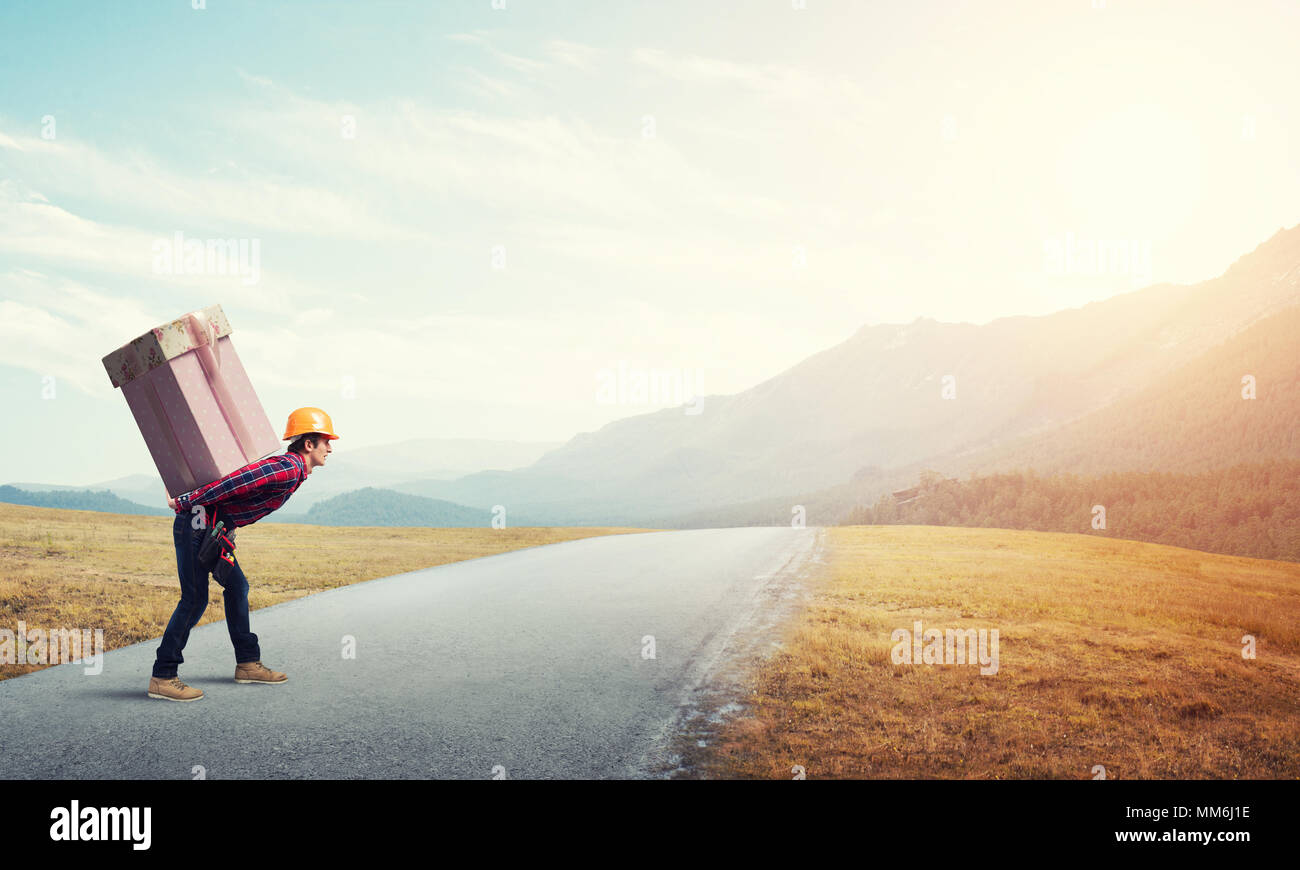 Delivery service concept Stock Photo - Alamy