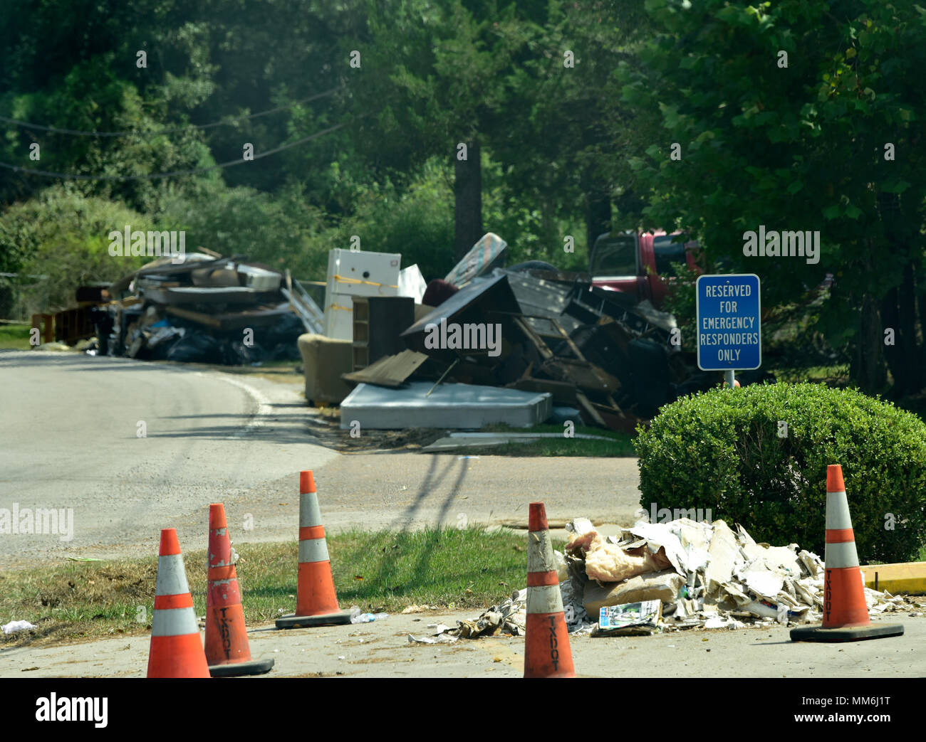 Disaster stricken area hi-res stock photography and images - Alamy