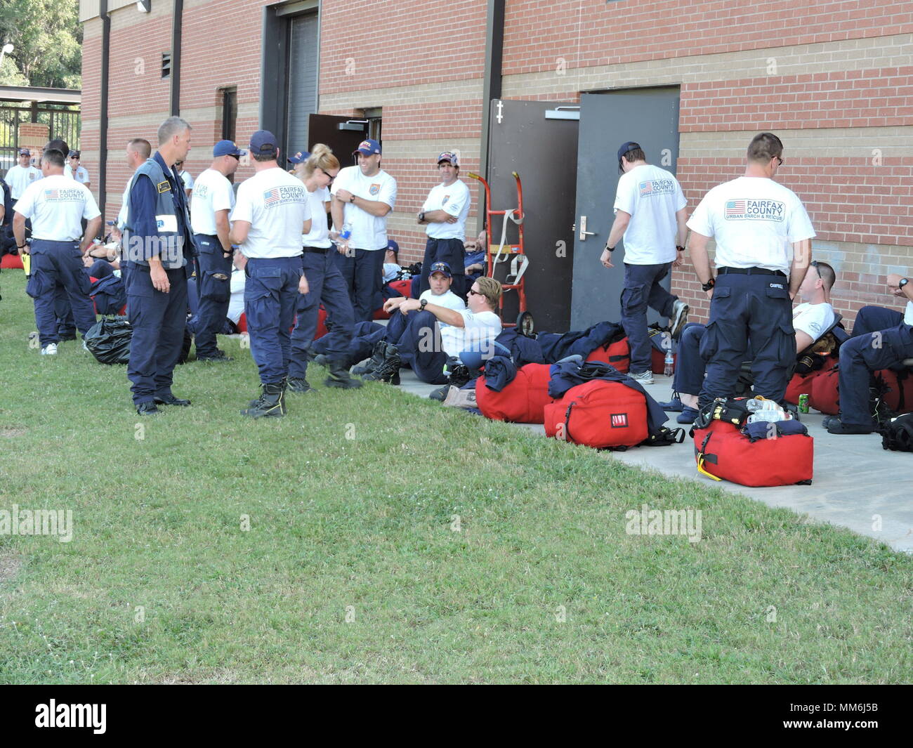 FEMA urban search and rescue task force teams from New York, Virginia ...