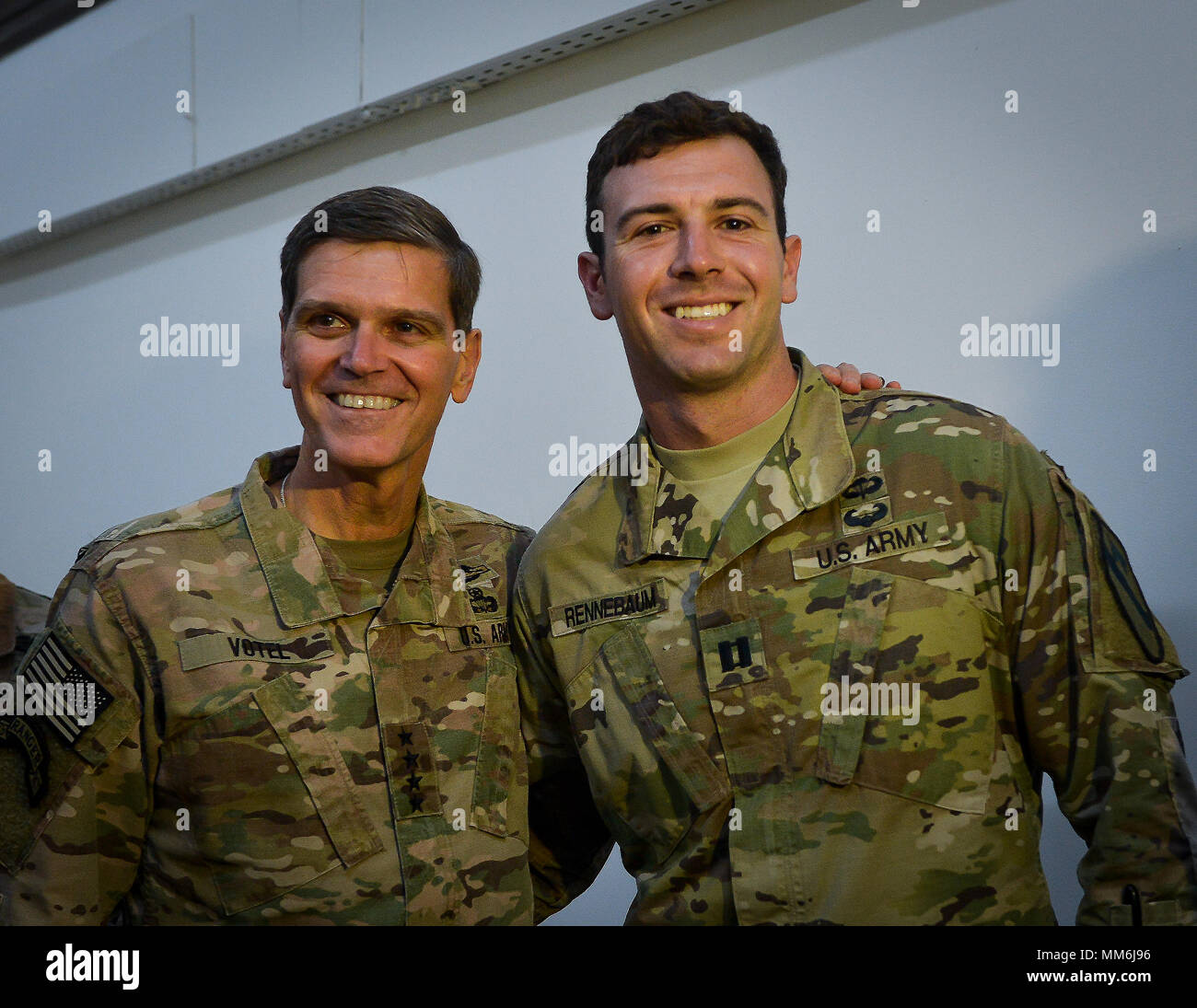 U.S. Army Gen. Joseph Votel, U.S. Central Command commander, poses for ...