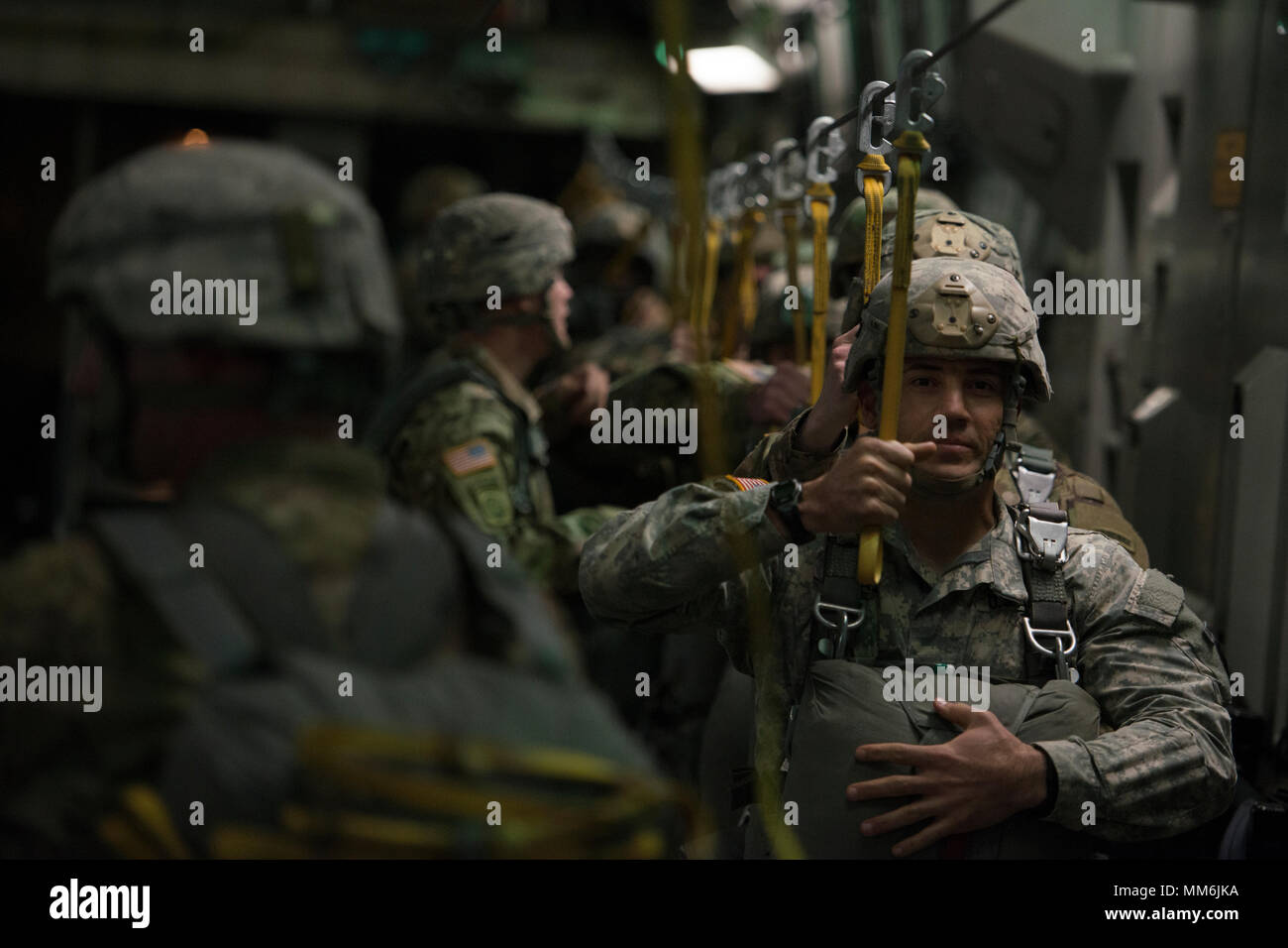 Soldiers of the 4th Infantry Brigade Combat Team (Airborne), 25th ...