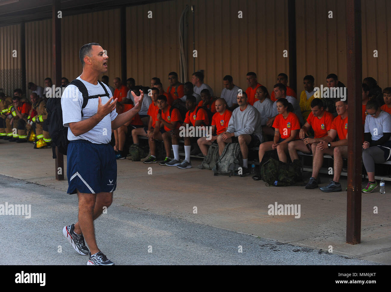 U.S. Air Force Col. Kevin Johnson, 7th Mission Support Group commander ...