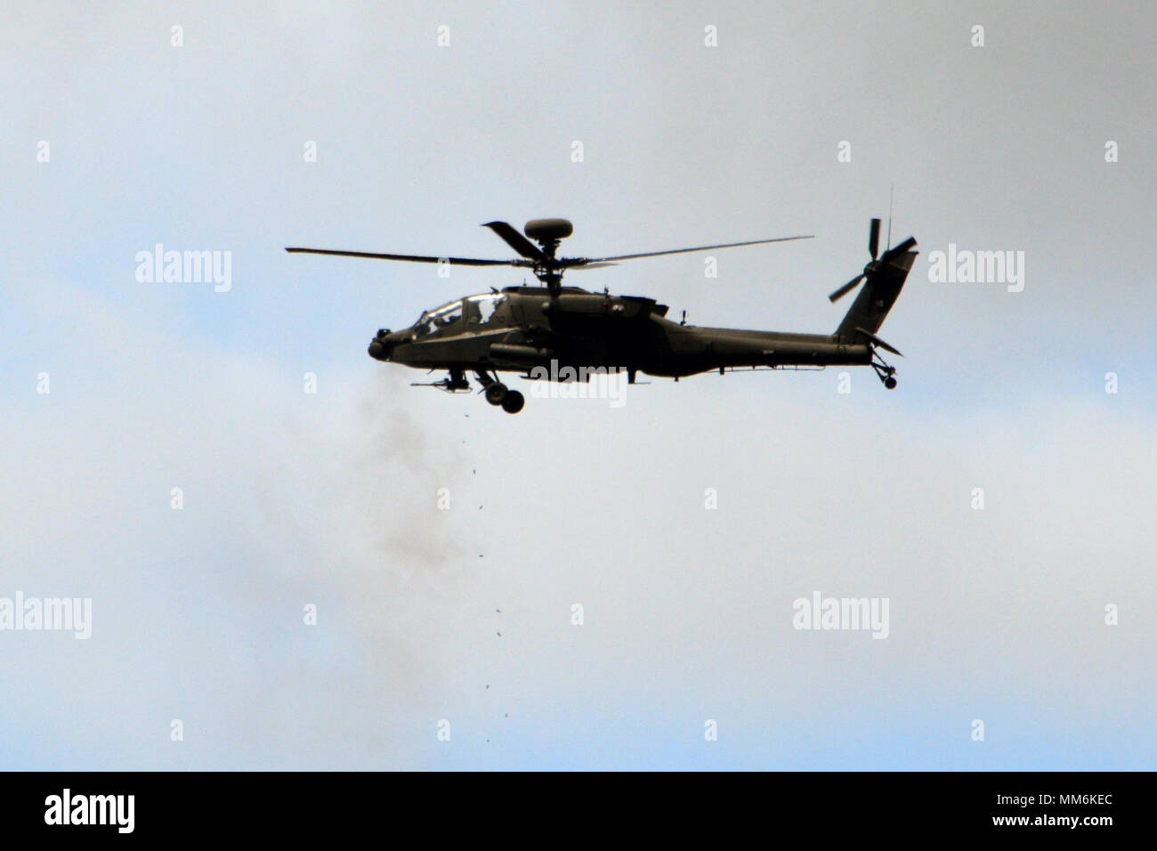 An AH-46 Apache helicopter, assigned to the 25th Combat Aviation ...
