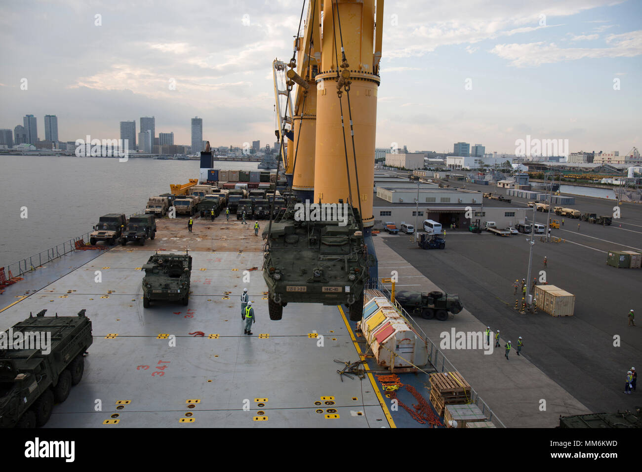 836th Transportation Battalion work alongside the 1st and 2nd Brigades ...