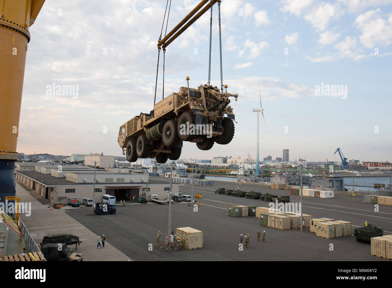 836th Transportation Battalion work alongside the 1st and 2nd Brigades ...