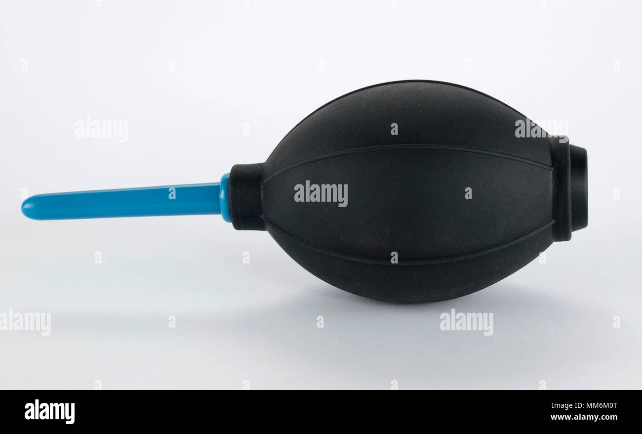 An air blower in white background Stock Photo - Alamy